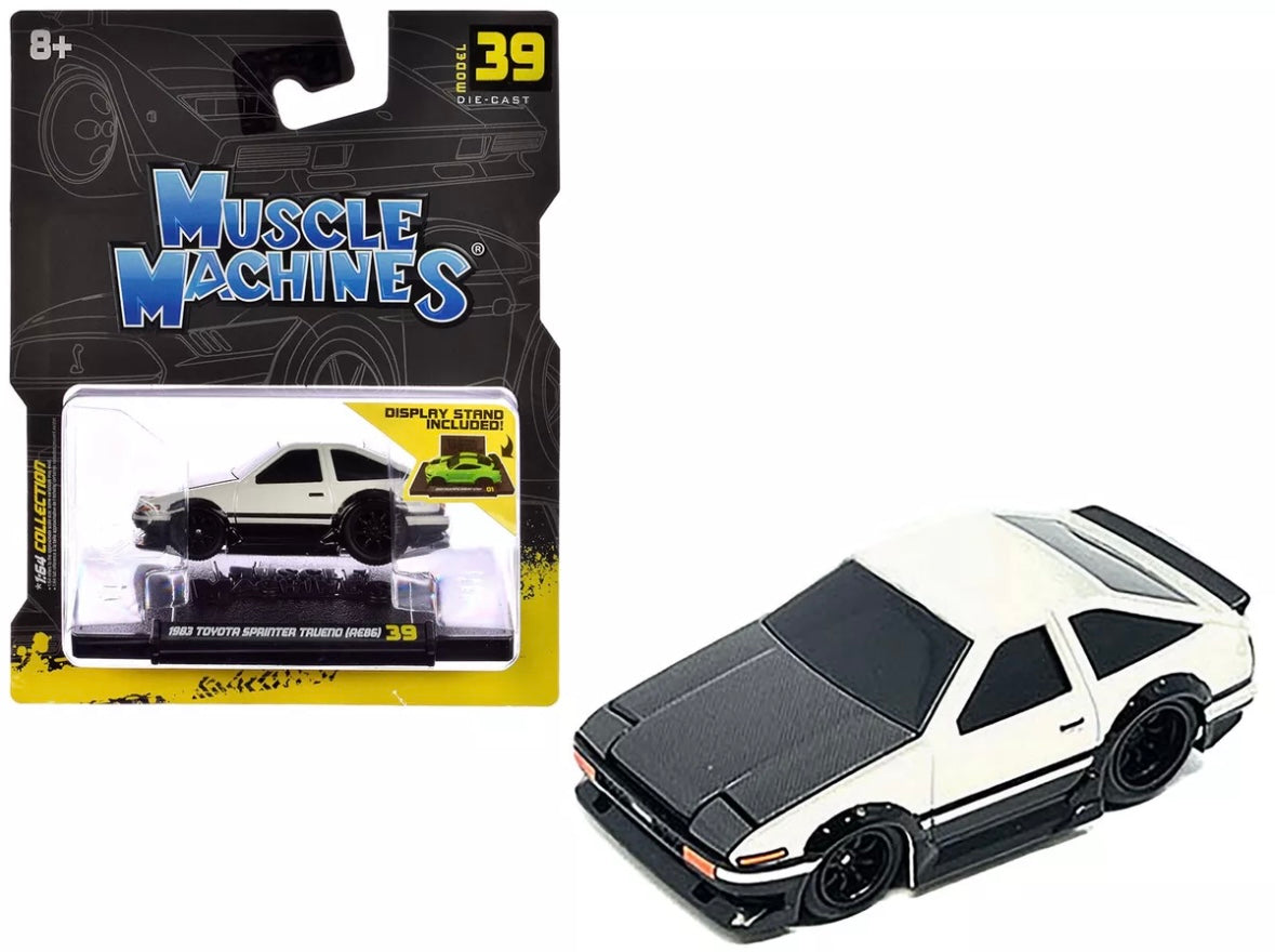 1/55 Muscle Machines Toyota Sprinter Trueno AE86 – Sakura Diecast