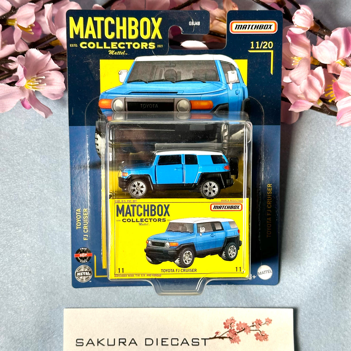 1/64 Matchbox Collectors Toyota FJ Cruiser – Sakura Diecast