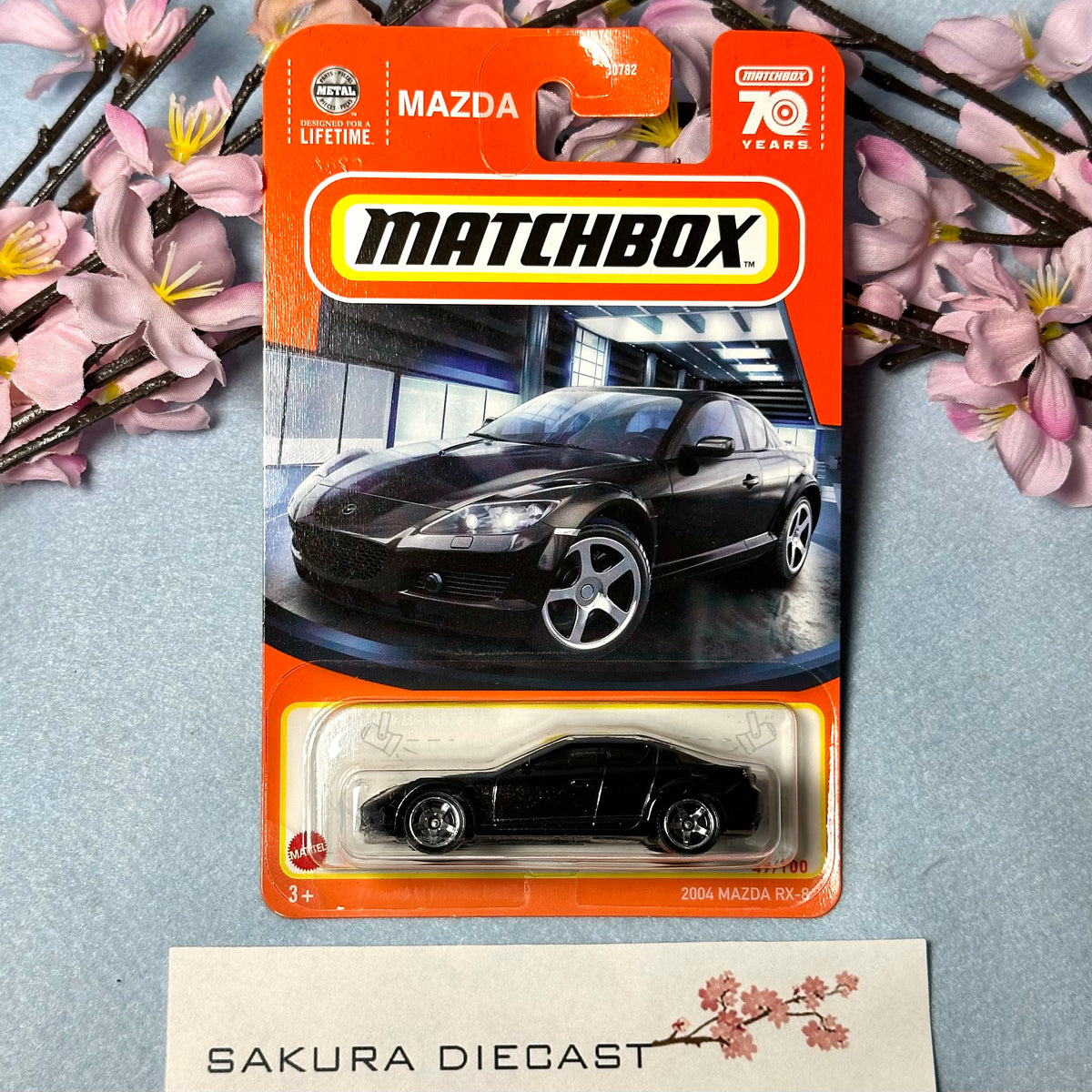 1/64 Matchbox 2004 Mazda RX-8 RX8 – Sakura Diecast