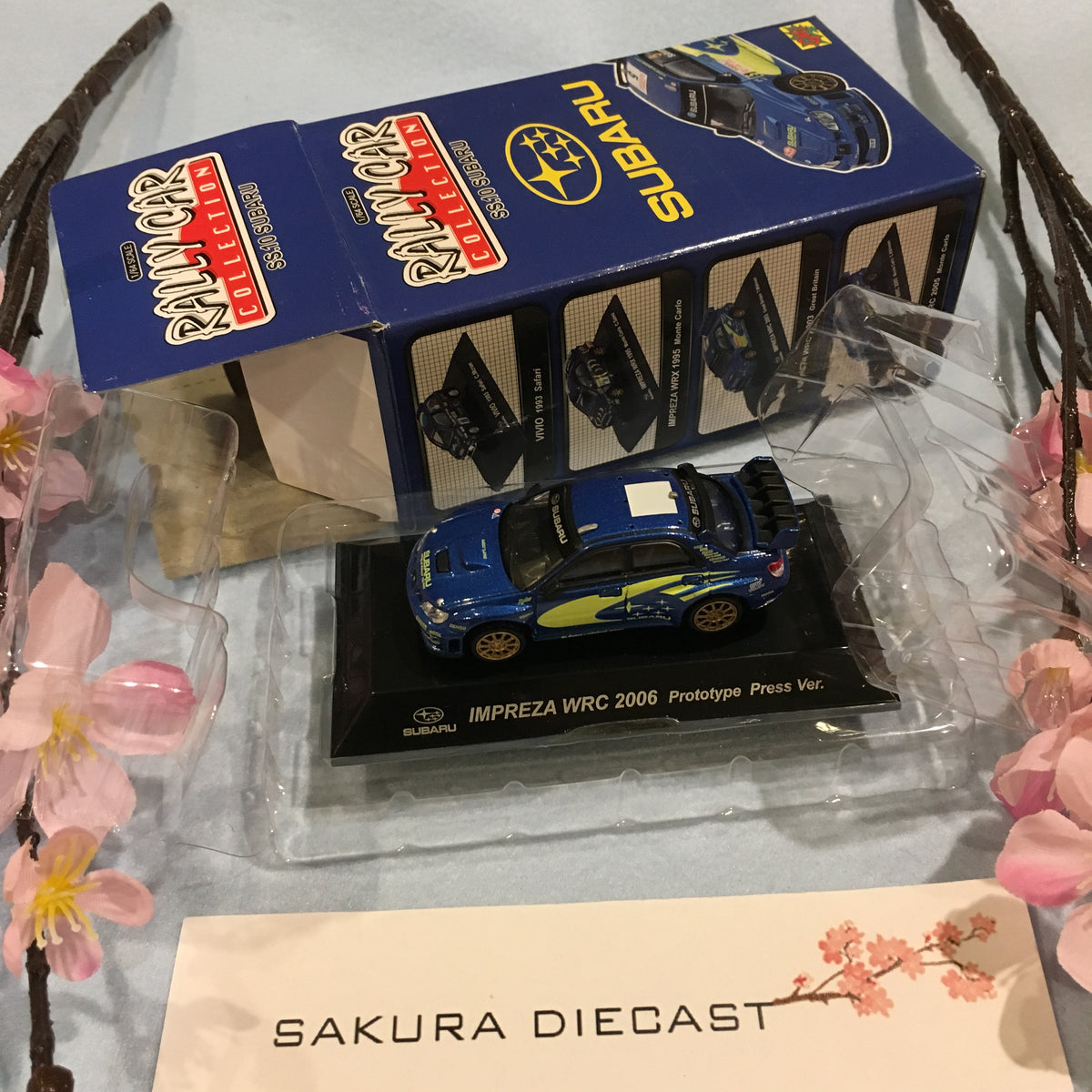 1/64 CM’s Rally Car Collection SS.10 - Subaru Impreza WRC 2006 Prototy ...