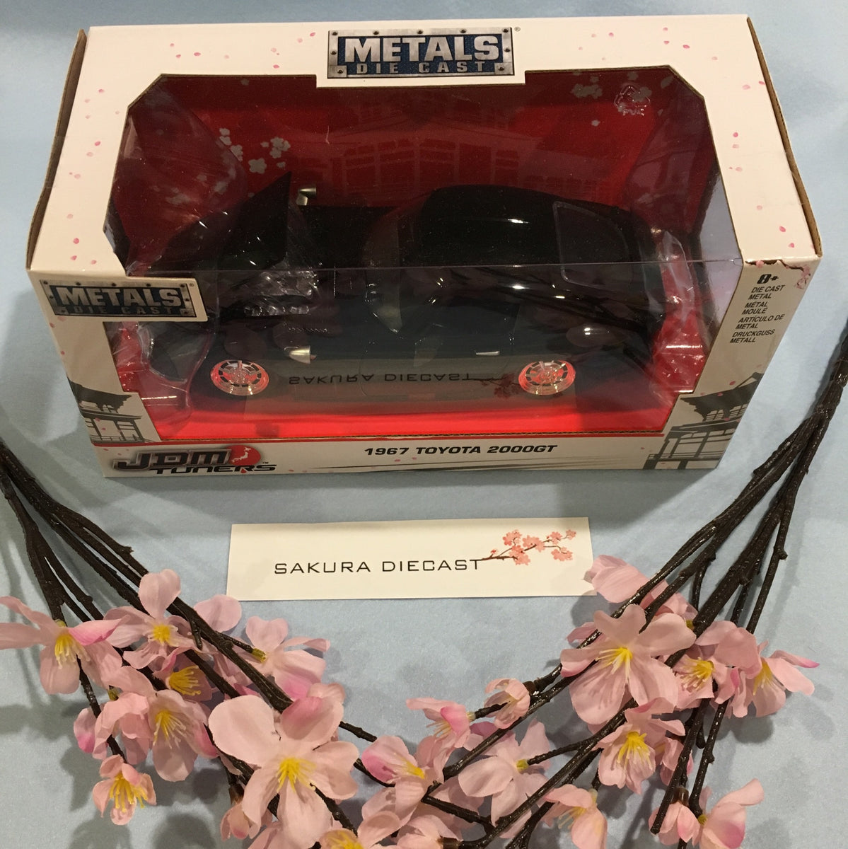 1/24 Jada JDM Tuners Toyota 2000GT – Sakura Diecast