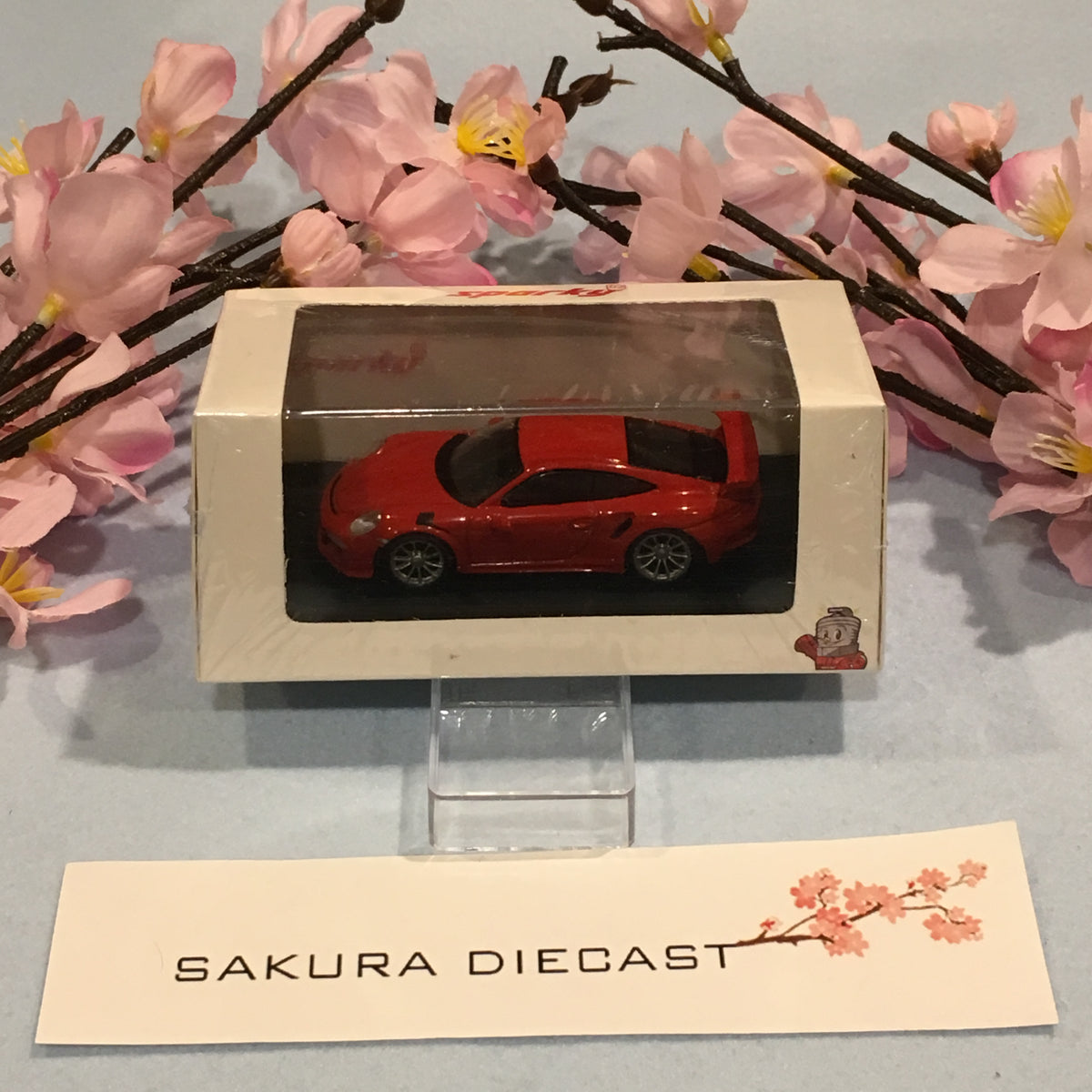 1/64 Sparky Porsche 911 GT3 RS 2016 – Sakura Diecast